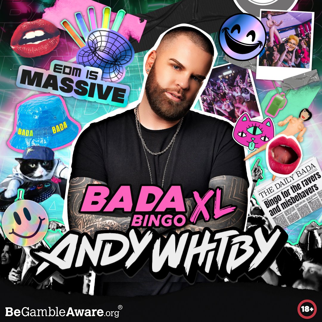 Andy Whitby @ Bada Bingo | Tickets & Event Dates