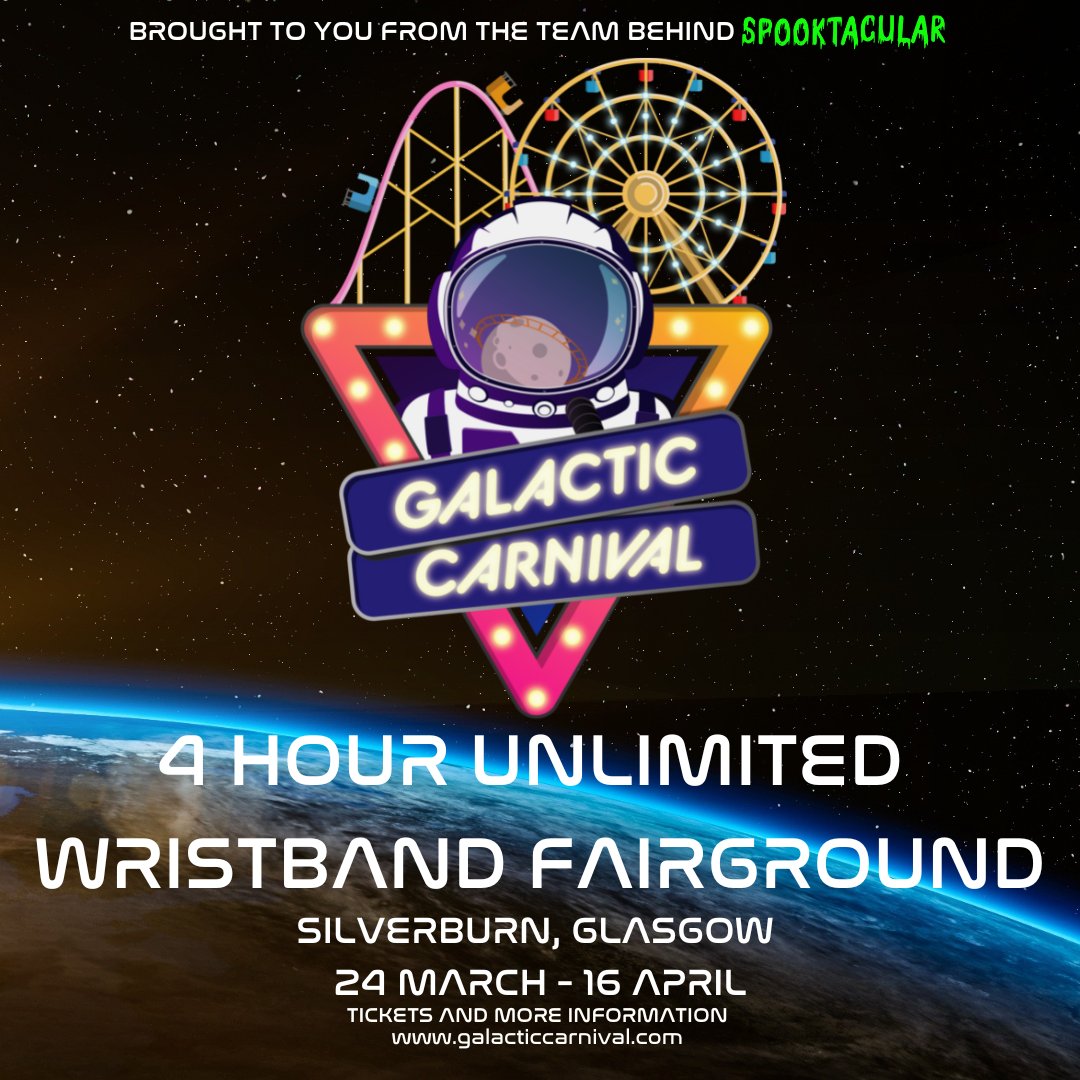 Galactic Carnival Glasgow Events & Tickets | Skiddle