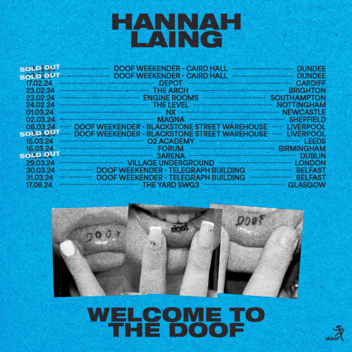Hannah Laing Welcome To The Doof | Tickets & Event Dates
