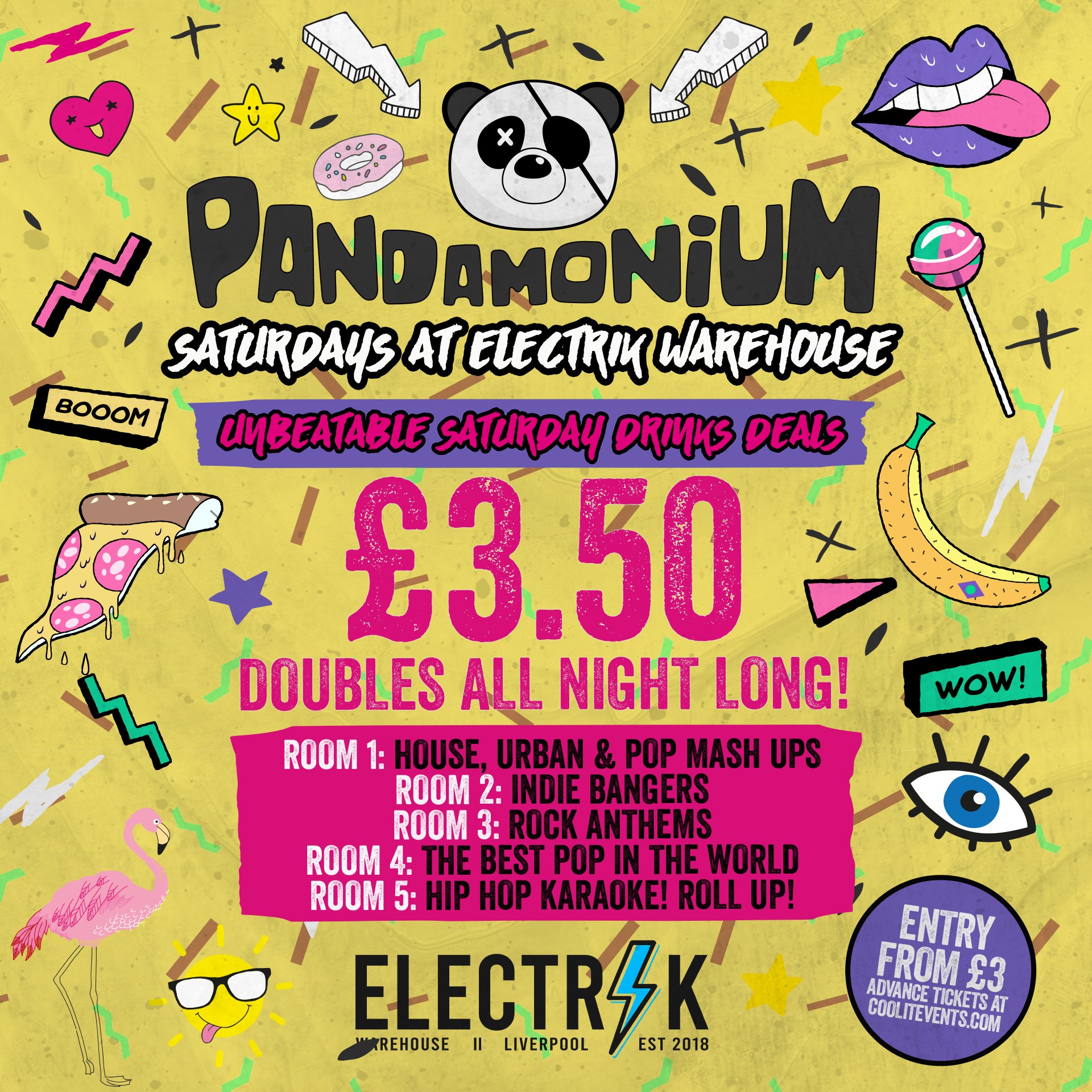 Pandamonium - Upcoming Events & Tickets